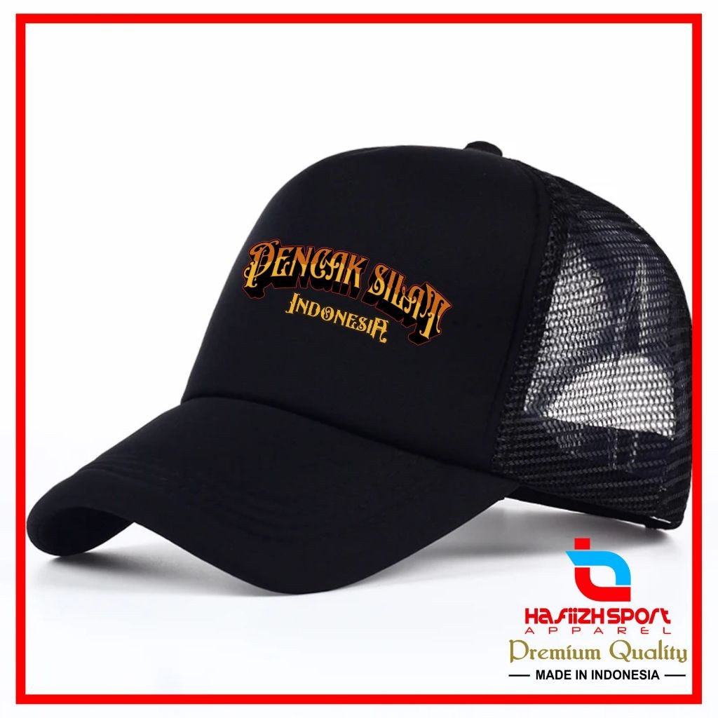 Jual TOPI PENCAK SILAT INDONESIA / TOPI JARING / TOPI TRUCKER BANYAK ...