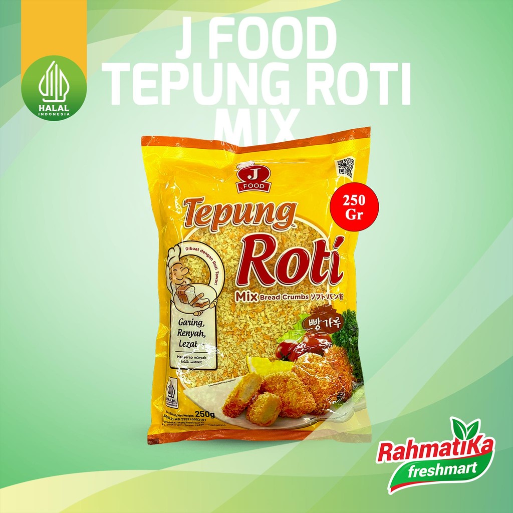 Jual J Food Tepung Roti Mix 250 gr | Shopee Indonesia