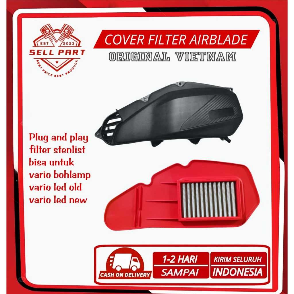 Jual Cover Filter Vario Transparan Cover Box Filter Vario 125 150 Tutup ...