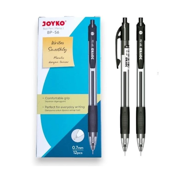 Jual (PACK) Pulpen / Ballpoint Pena Cetekan - Joyko BP-56 MURAH ...