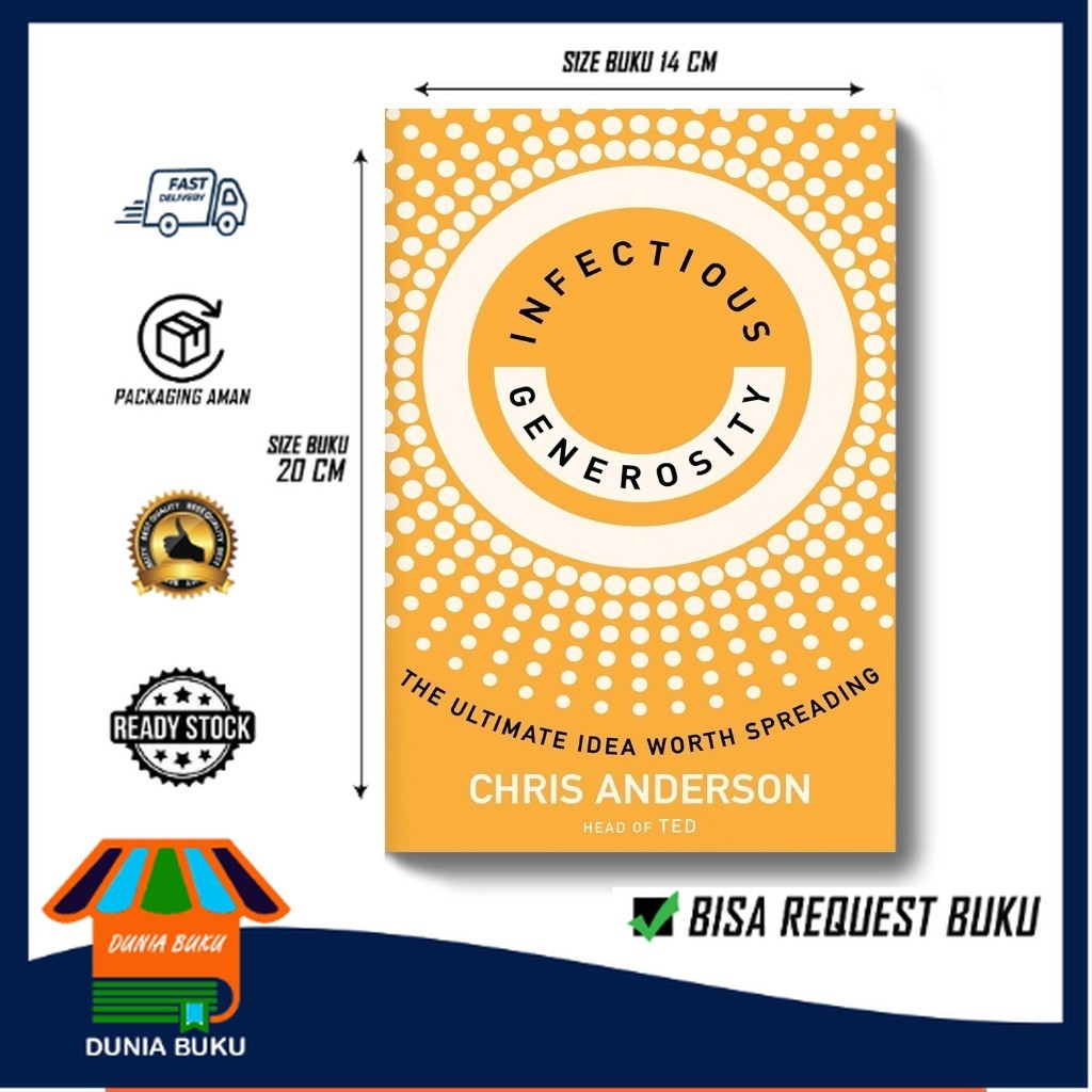 Jual Infectious Generosity The Ultimate Idea Worth Spreading | Shopee ...