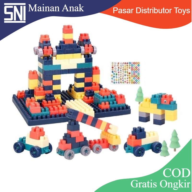 Jual Mainan Anak Block Paradise Balok Susun Mainan Balok Susun Anak ...