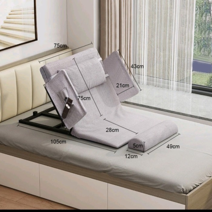 Jual Backrest Lansia Elektrik Sandaran Punggung Nyaman Kokoh ...