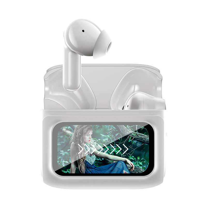Jual Wireless Earphone E20 Pro ANC Bluetooth Touch Screen ENC Headphone ...