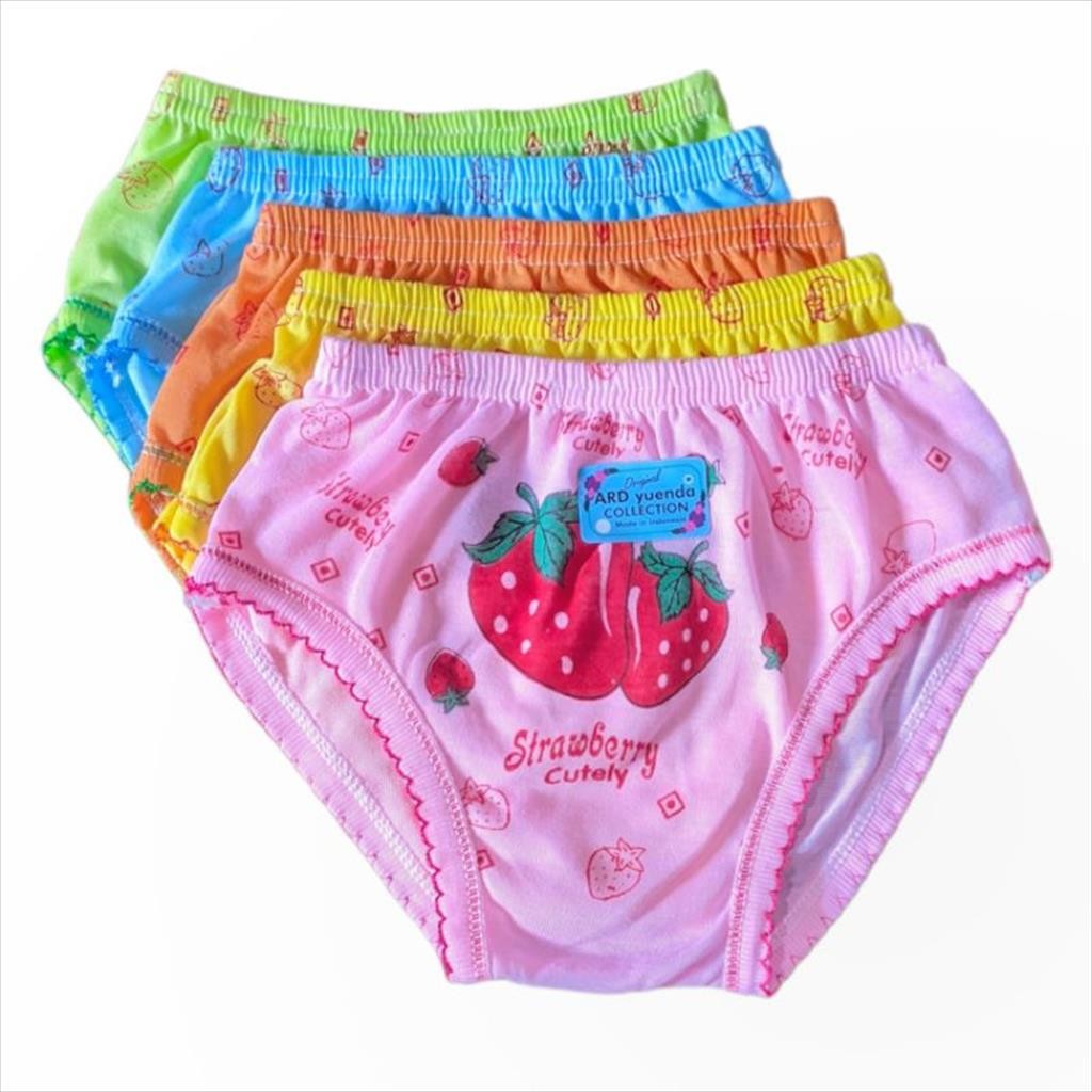 Jual LM 880 - Celana Dalam Anak Perempuan Strawbery Sempak Underware ...
