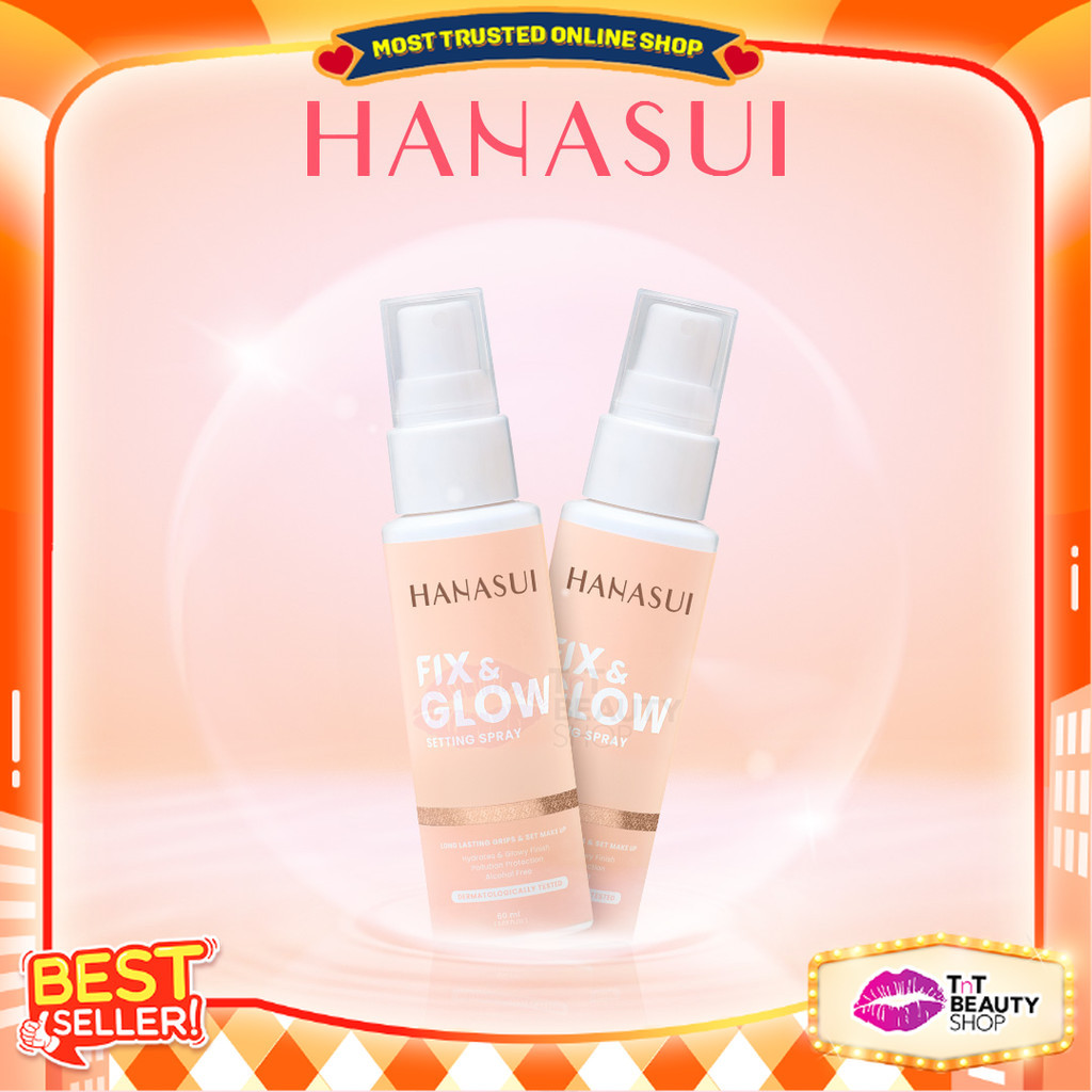 Jual HANASUI Collagen Series - Fix & Glow Setting Spray 60ml | 100ml ...