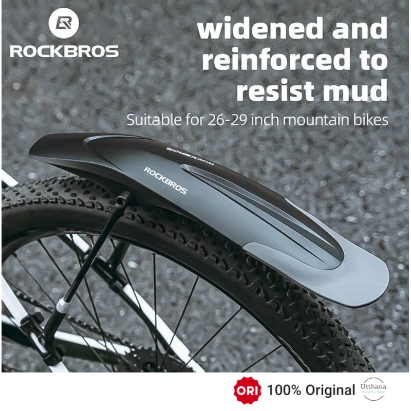 Jual Rockbros 2821 Fender Spakbor Mudguard Sepeda Quick Release Mud Guard | Shopee Indonesia