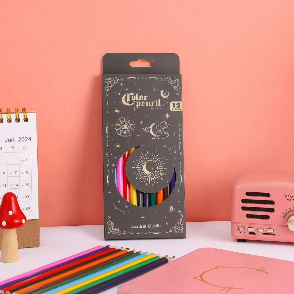 Jual TERFAVORIT! PENSIL WARNA SATURASI TINGGI ISI 12 WARNA DENGAN ...
