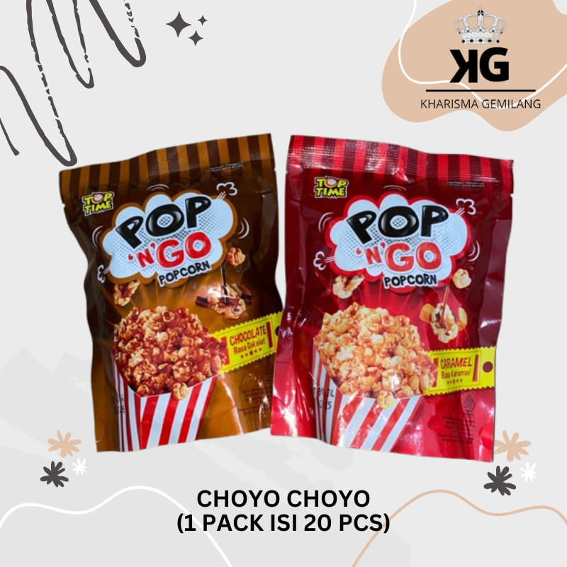 Jual KG - POPCORN POP ‘N’ GO 20g (VARIAN 1 PCS) Snack Jagung Manis ...