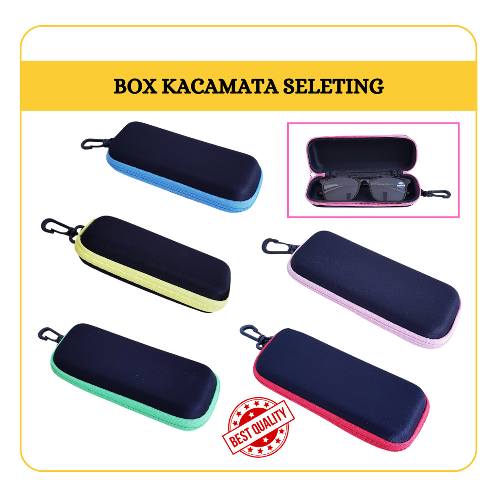 Jual Kotak Kacamata Reseleting box Kacamata Box Case Resleting [BS-A1 ...