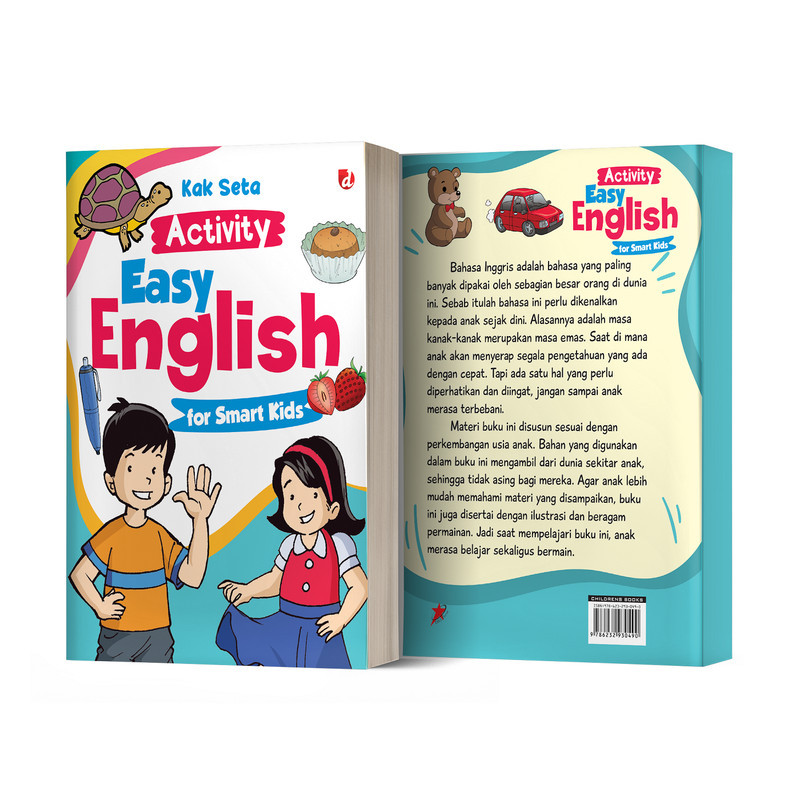 Jual Buku Activity Easy English For Smart Kids - Kak Seta | Shopee ...