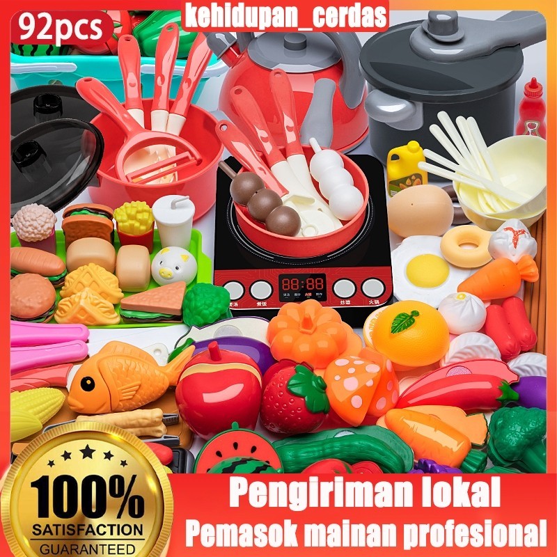 Jual Mainan Dapur Anak Kitchen Set 92/61 Pcs Mainan Dapur Masak Masakan ...