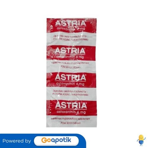Jual Astria 4 Mg Strip 10 Kapsul | Shopee Indonesia