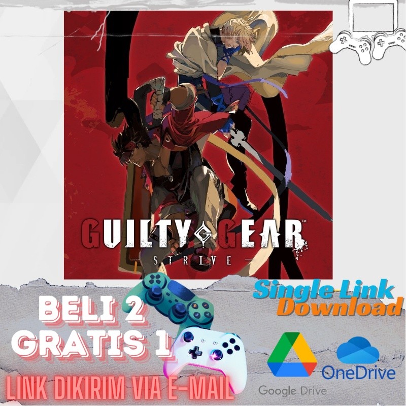 Jual GUILTY GEAR STRIVE DELUXE EDITION - GAME PC FIGHTING - GAME LAPTOP ...
