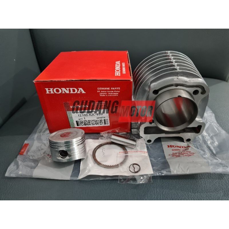 Jual Blok Seher Block Boring Cylinder Komplit Honda Beat Fi Scoopy Spacy F1 KZL Original HARGA ...