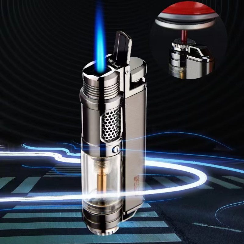 Jual Korek api unik keren - pemantik rokok Jet butana logam Turbo tahan ...