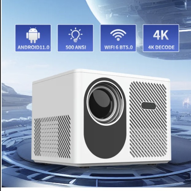 Jual SMARTCOM ~ Proyektor Android T8 Android 11 Smart Projector Mini ...