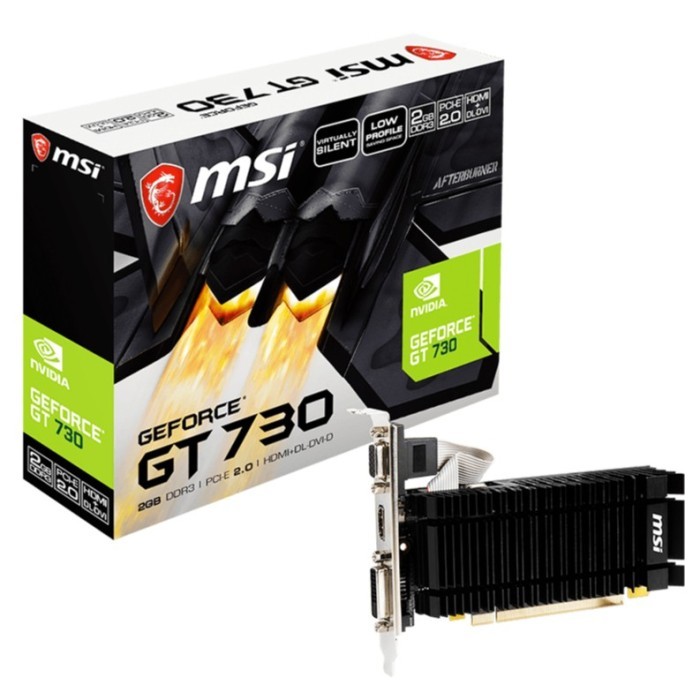 Jual MSI GEFORCE GT 730 2GB DDR3 | Shopee Indonesia