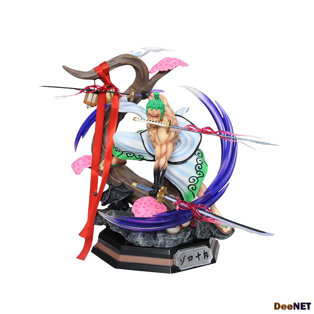 Jual Roronoa Zoro Sword Style Mad Tiger One Piece Action Figure ...