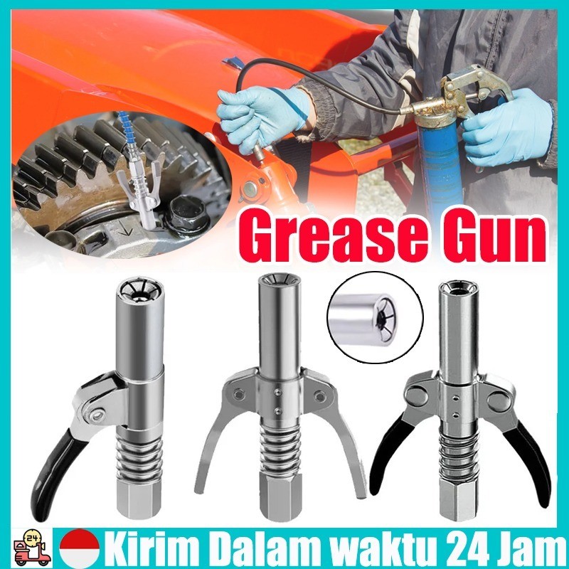 Jual 【Stok】Grease Gun Pistol Gemuk Quick Release Alat Kepala Pompa ...