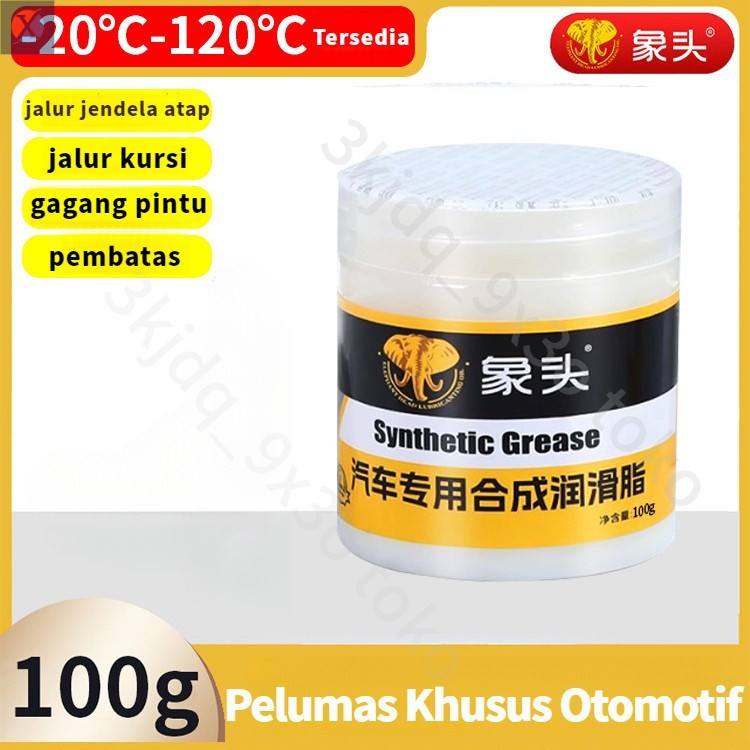Jual Grease Gemuk Sintetis Warna Putih Untuk Pelumas Engsel Pintu Rel ...