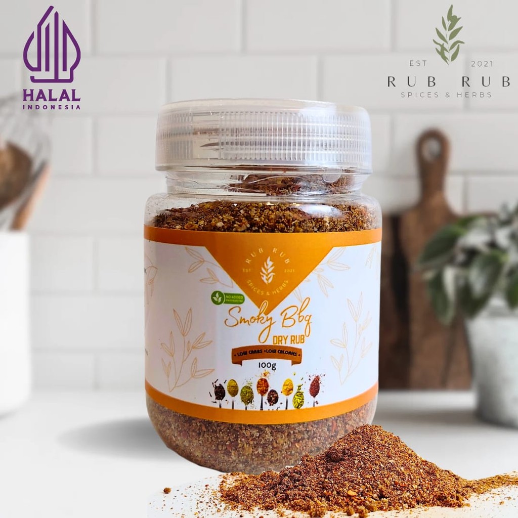 Jual RUBRUB MIX House Blend Rub Bumbu Marinasi Serba Guna Rendah Lemak ...
