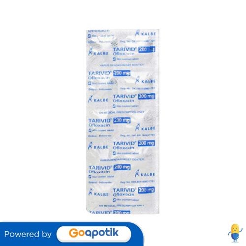 Jual Tarivid 200 Mg Strip 10 Tablet | Shopee Indonesia