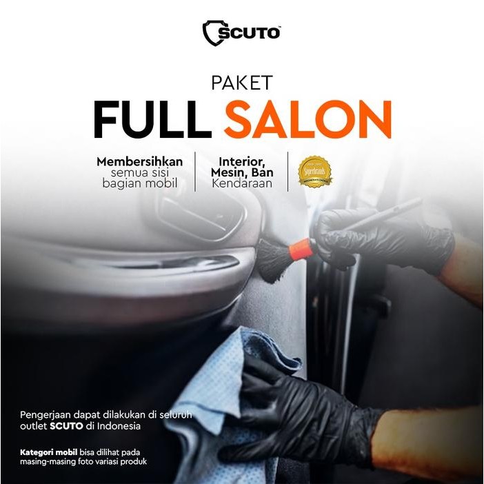 Jual Scuto Full Salon Detailing Package Car Paket Full Salon Mobil ...