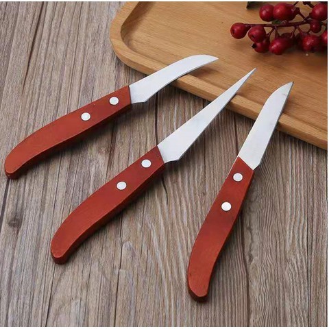 Jual PISAU GARNISH / PISAU UKIR SET 3 IN 1 / PISAU UKIR BUAH / PISAU ...
