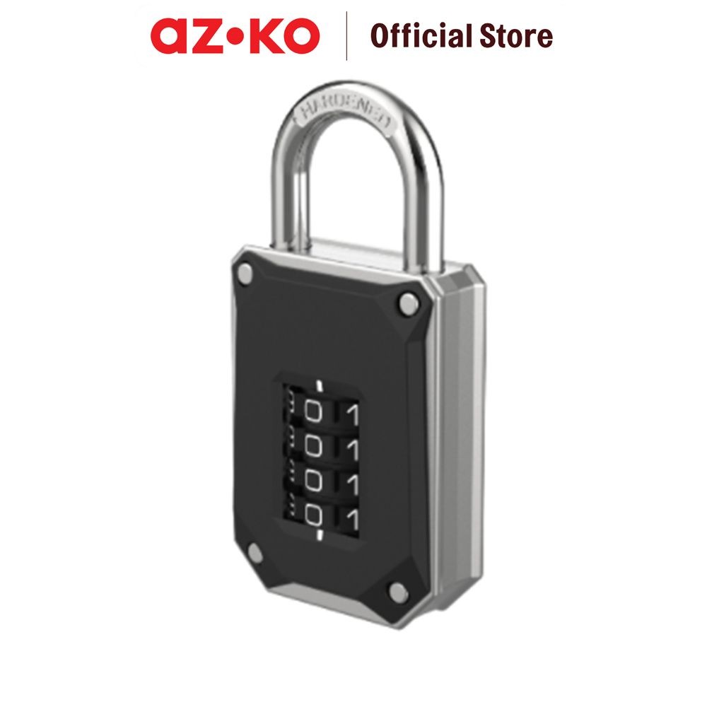 Jual AZKO Krisbow Gembok Kombinasi 4 Angka Short Shackle Dual Side ...