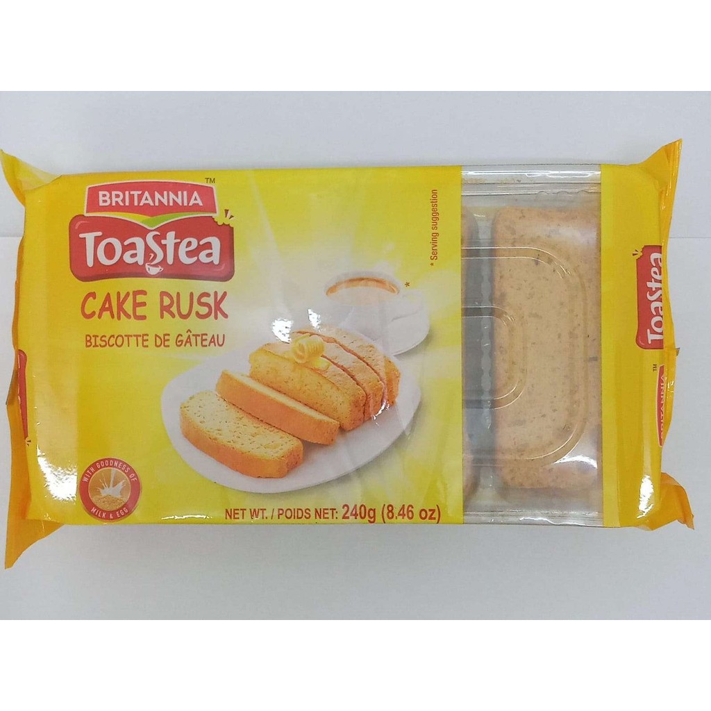 Jual Britannia Toastea Cake Rusk 240g | Shopee Indonesia