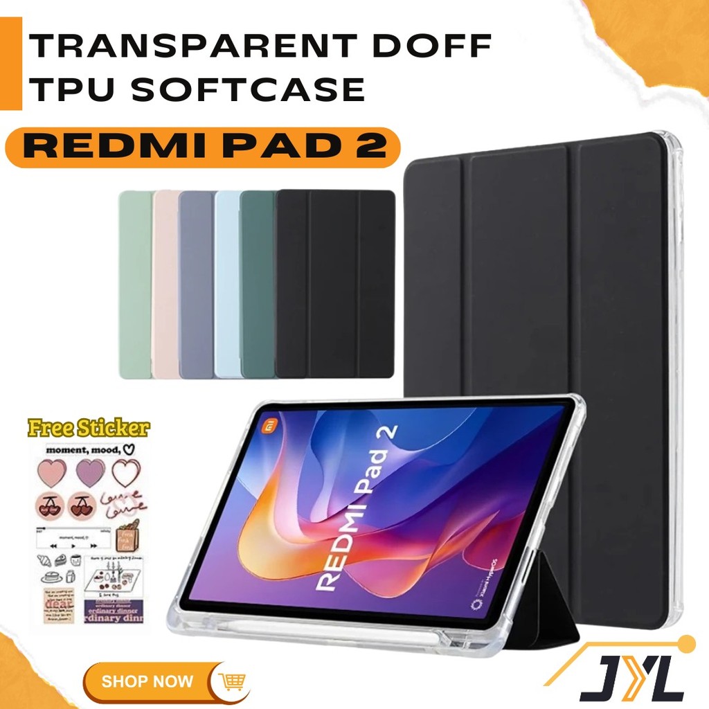 Jual Smart Case Silicon Redmi Pad 2 11 inch 2025/ Pad Pro 12.1"/ MiPad ...