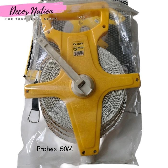 Jual Meteran Roll 50 dan 100M Prohex Majesty - Prohex | Shopee Indonesia