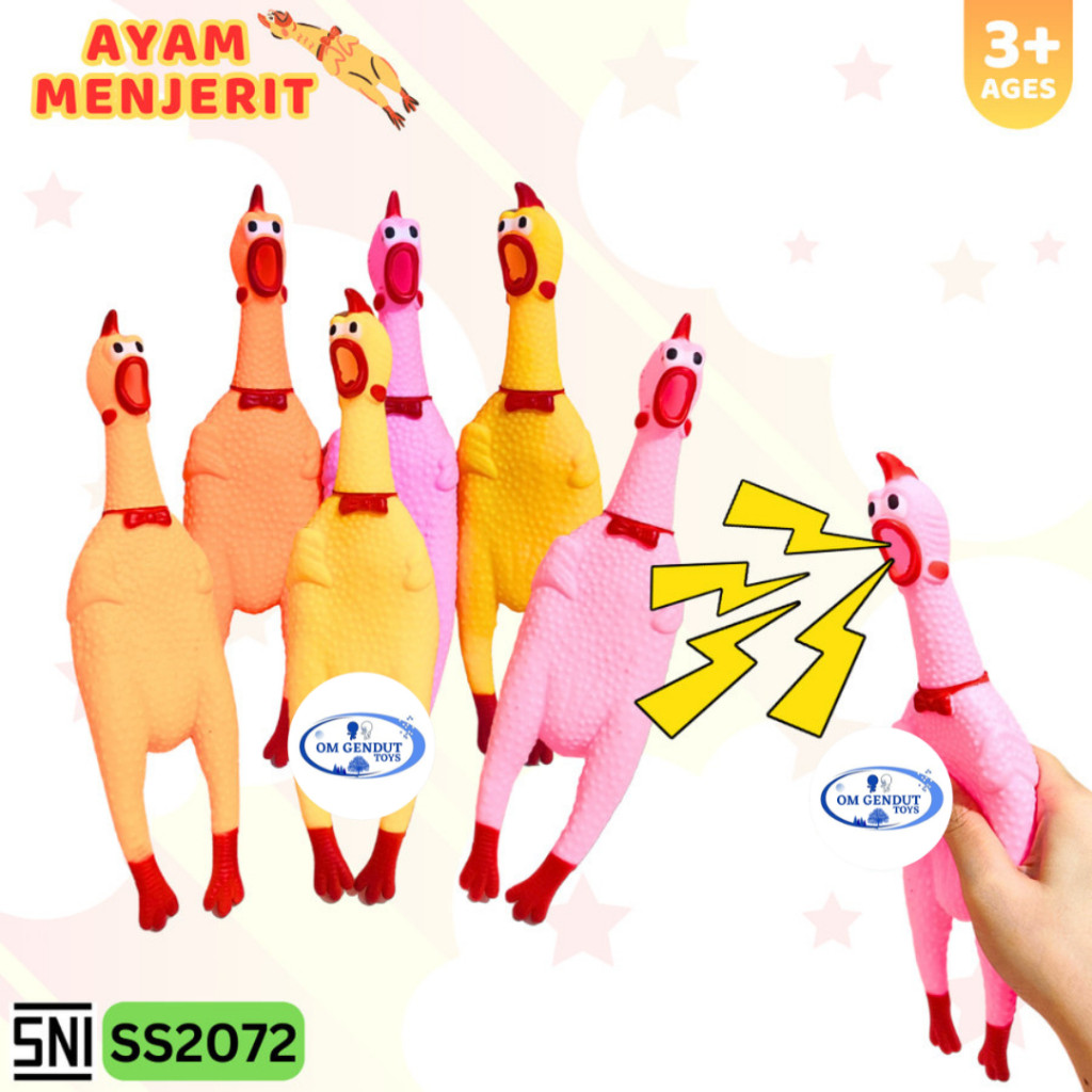 Jual OG Mainan Chicken Ayam Potong Menjerit Besar SS2072 | Shopee Indonesia