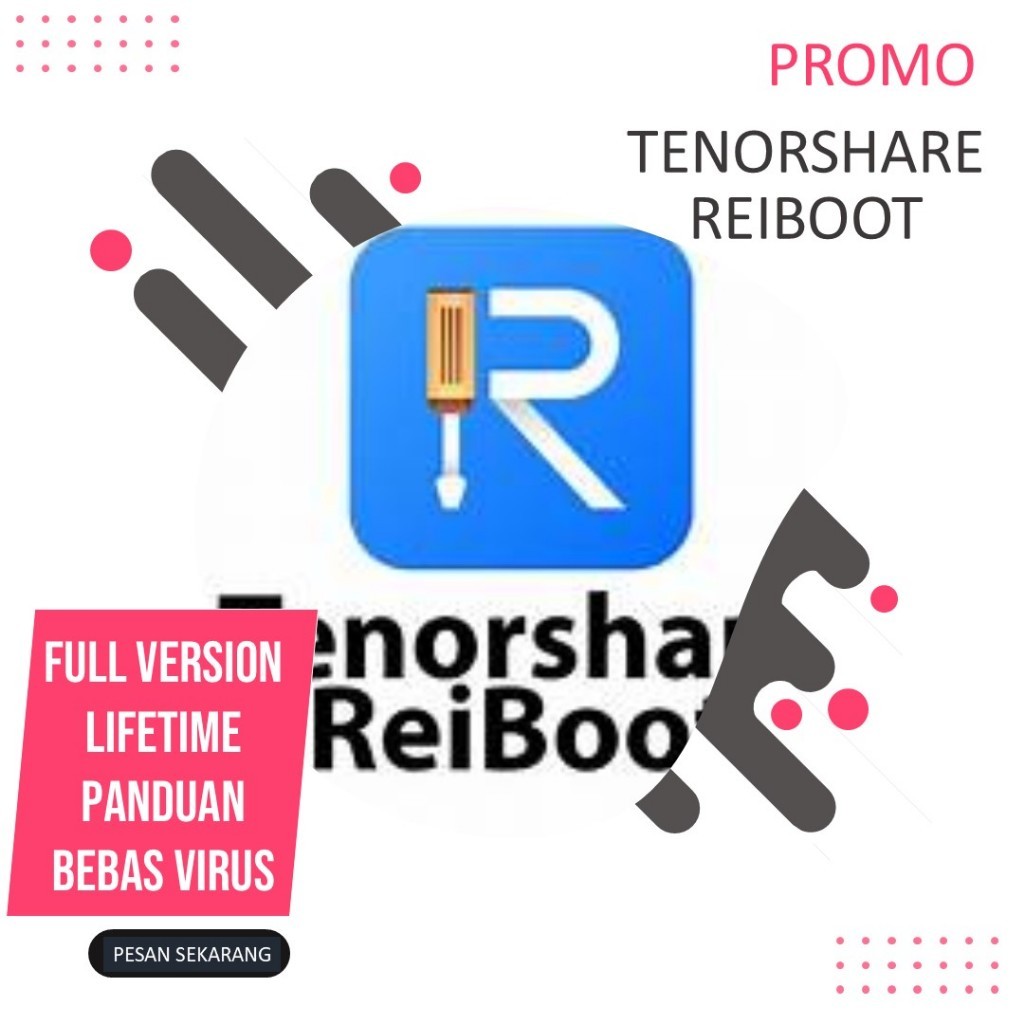 Jual AKTIF SELAMANYA Tenorshare ReiBoot Pro Pro Data Recovery WIN OS FULL GARANSI | Shopee Indonesia