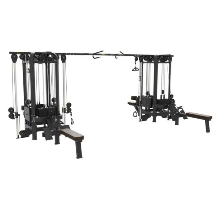 Jual BRTW Jungle 8 Stacks Multi Gym Multi Station | Shopee Indonesia
