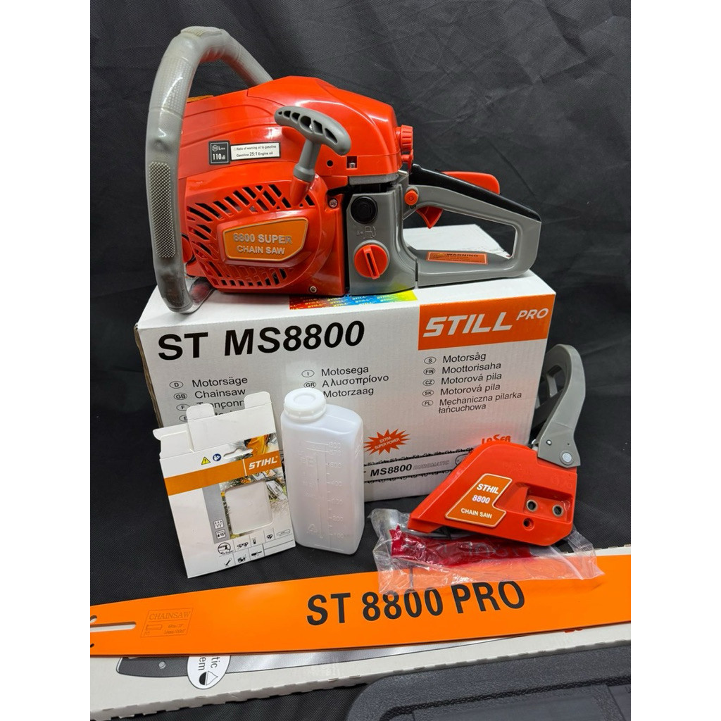 Jual MESIN CHAINSAW ASLI PRO STILL ST MS 8800 KOMPLIT BAR LASER 25” DAN ...