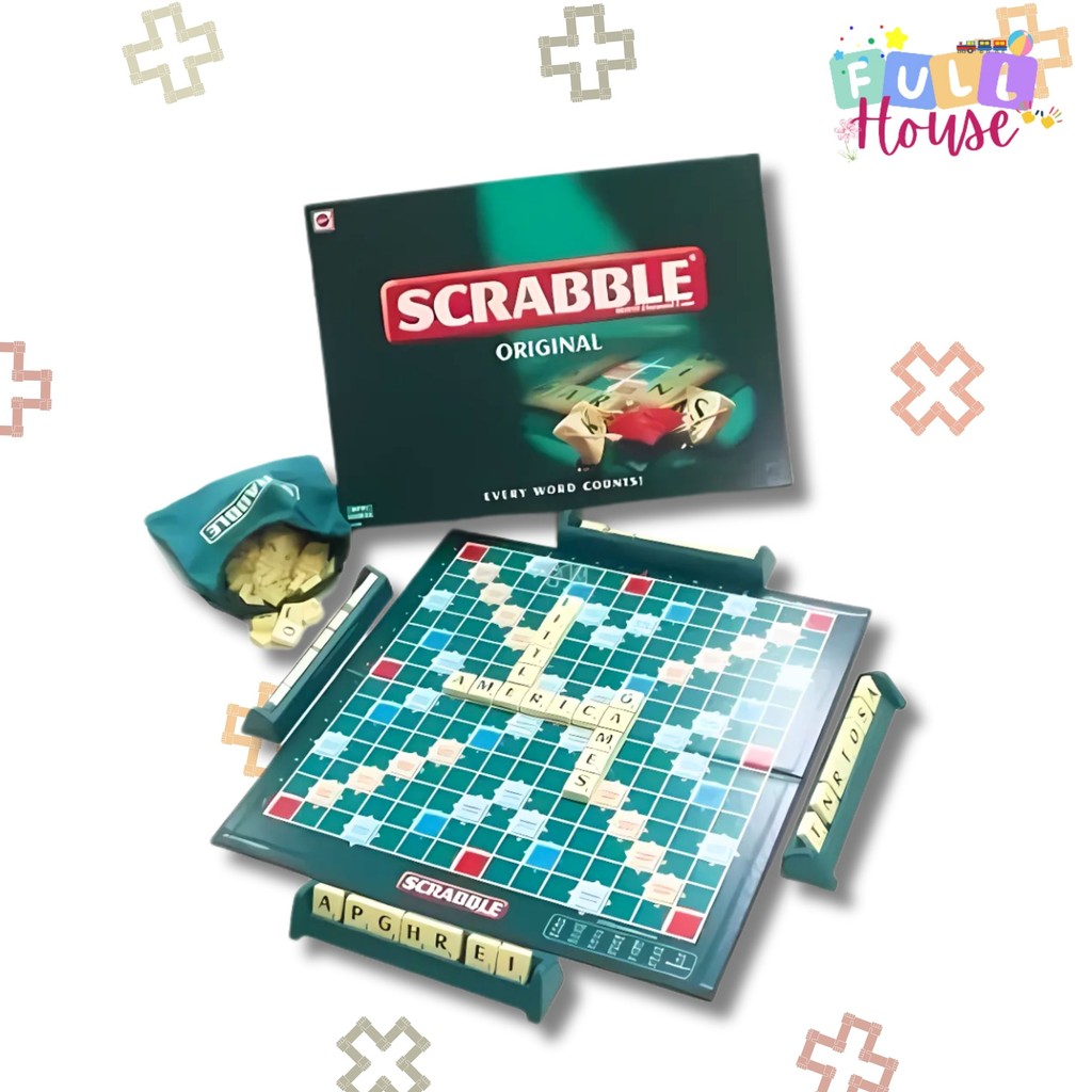 Jual Permainan Edukasi Scrabble Game Susun Huruf – Permainan Susun Kata ...