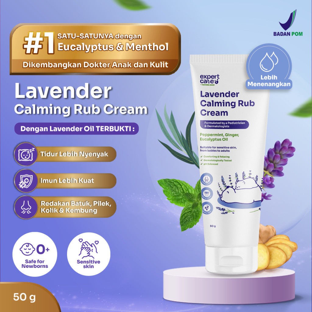 Jual Expert Care Lavender Calming Rub Cream 50 g | Shopee Indonesia