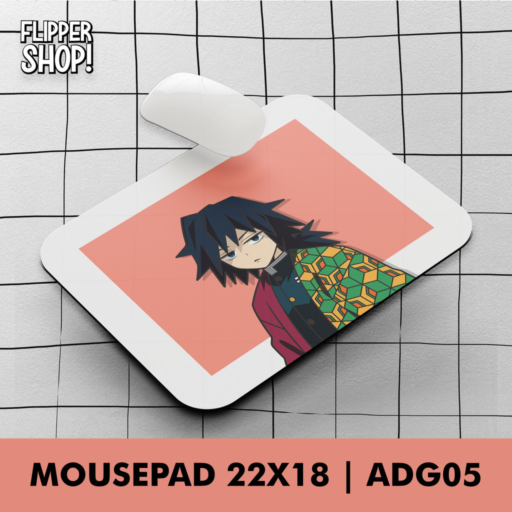 Jual Mousepad Flipper Giyu Tomioka Demon Slayer Aesthetic Anime - Anti ...