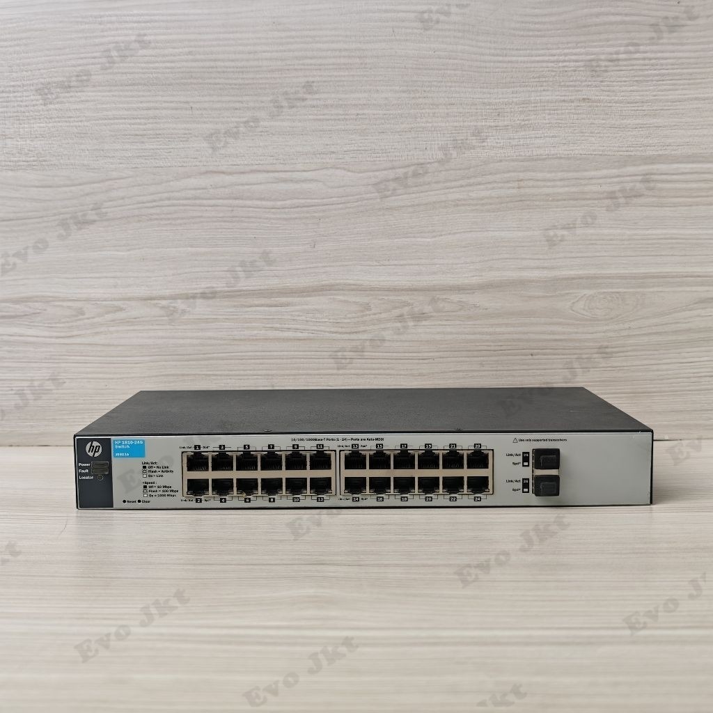 Jual Switch Hub Hp 1810-24G J9803A 10/100/1000 ports 2 x SFP 24port ...