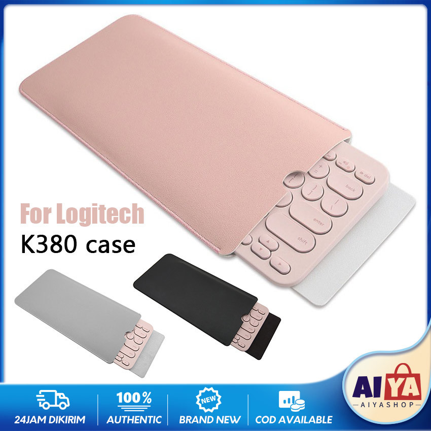 Jual Sleeve Keyboard Logitech K380 Anti Air Anti Gores Bahan Kulit Tas ...