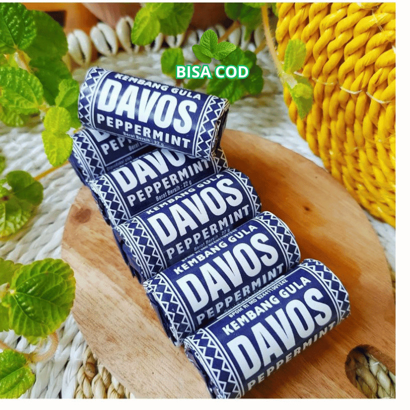 Jual permen dapros permen dapos permen jadul mint 1 pack permen davos ...