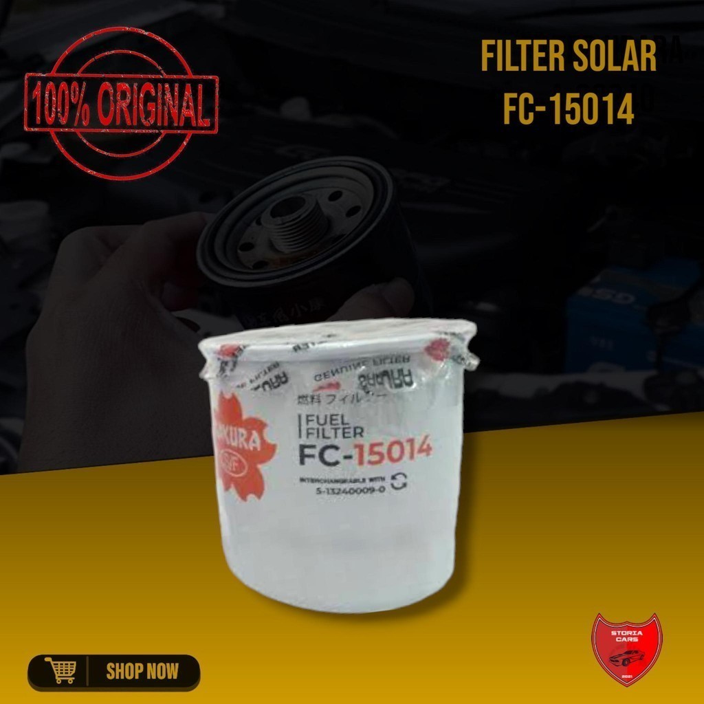 Jual FUEL FILTER FOR ISUZU CHEV LUV KBD 25/C190/KA/TL / TLD58, PANTHER ...