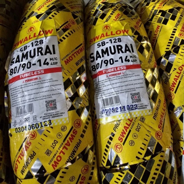 Jual Ban Tubles Swallow 80 90 14 Ban Motor Matic 80/90-14 Swallow ...