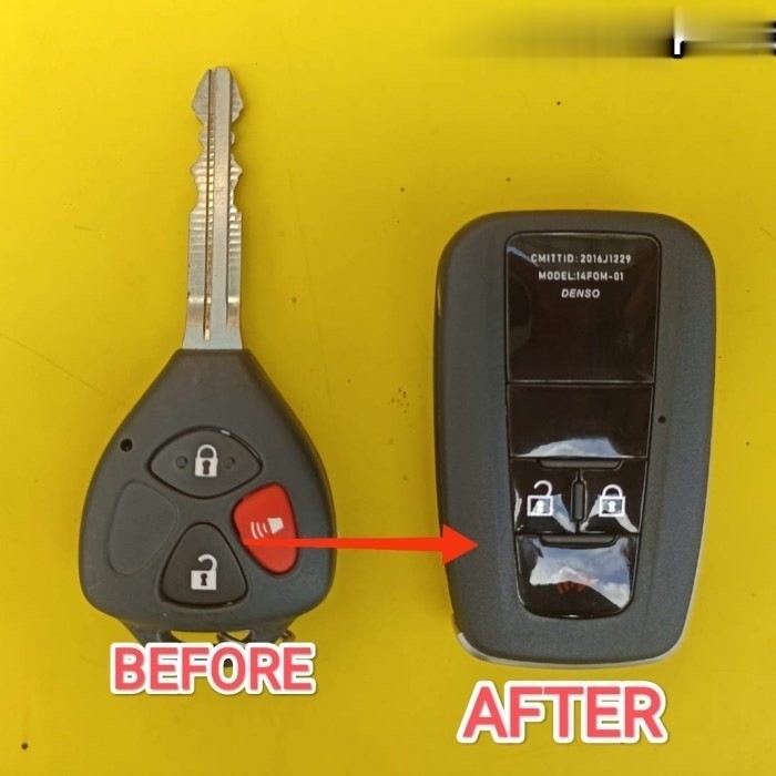 Jual Casing kunci model flipkey toyota dua dan tiga tombol innova yaris ...