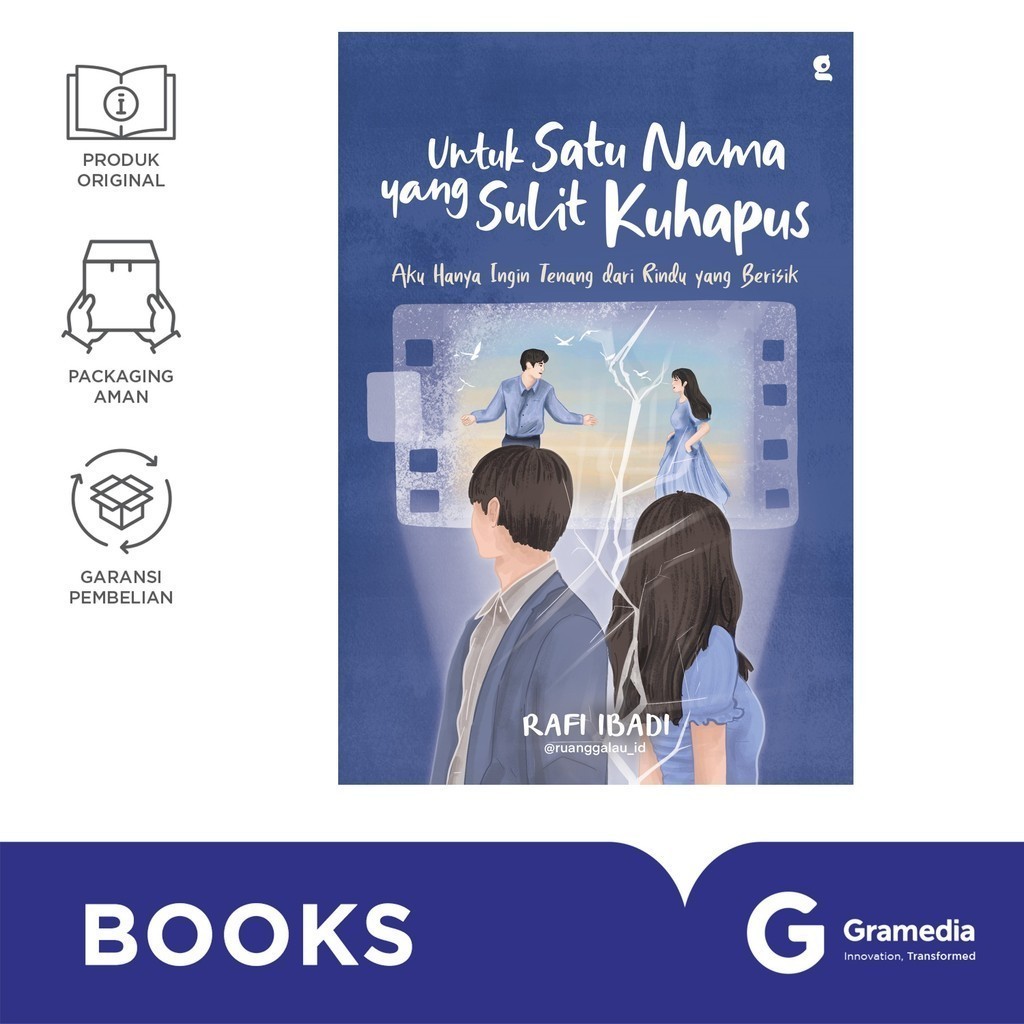 Jual Gramedia Surabaya - Novel Untuk Satu Nama yang Sulit Kuhapus (Rafi ...