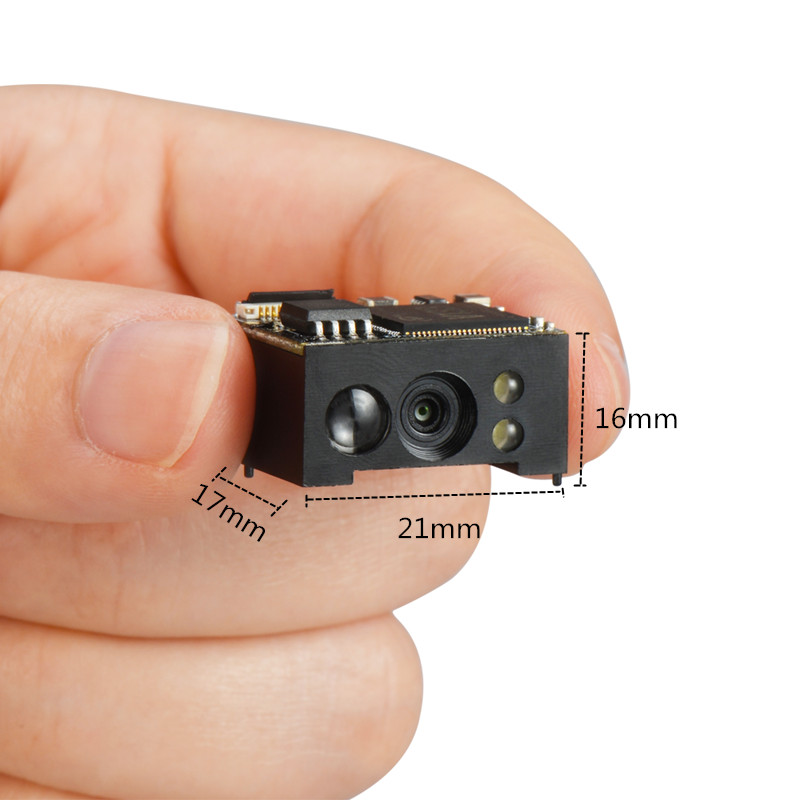 Jual Cmos Barcode Scanner Module Mini Portable Embedded 1d 2d Barcode Reader Scan Engine Module