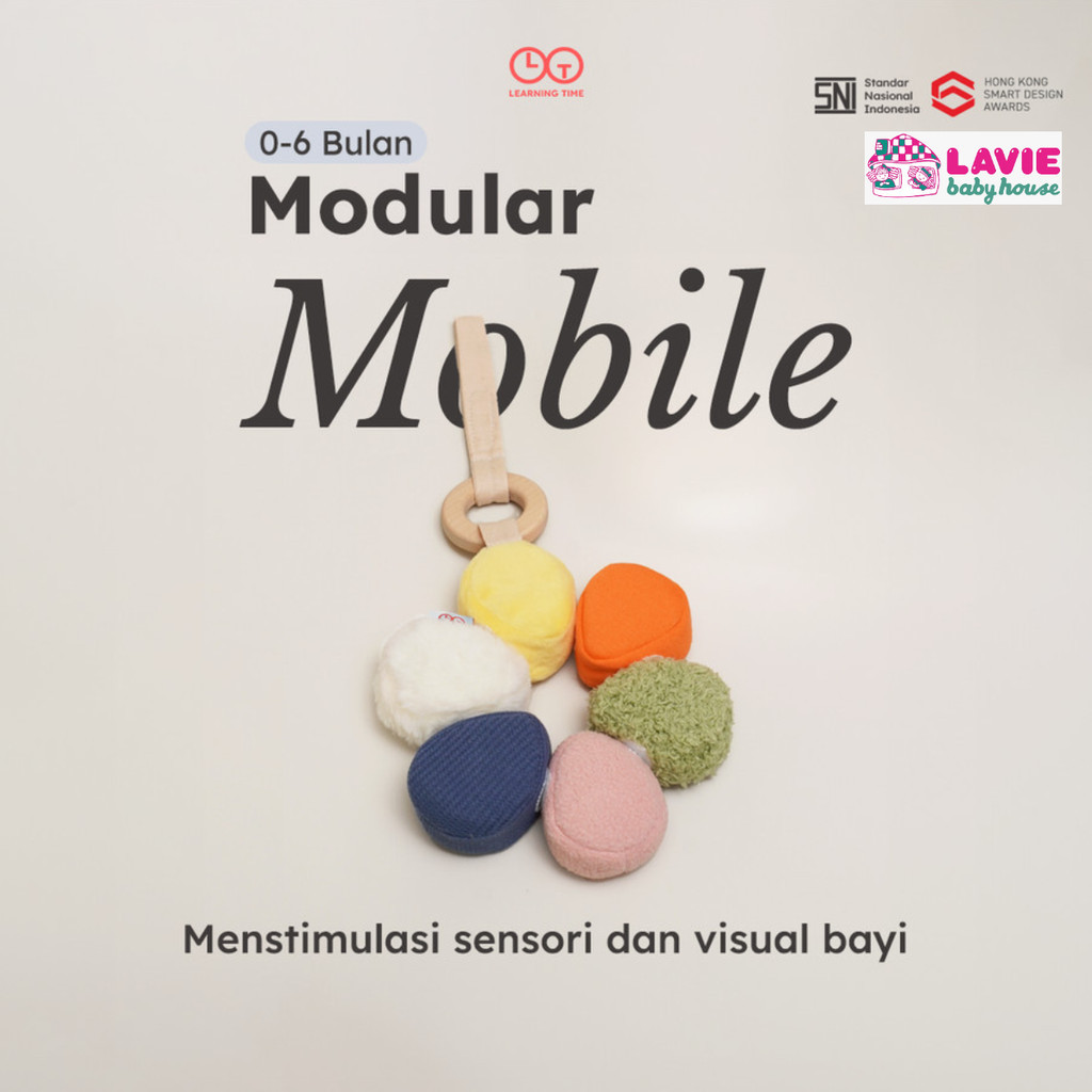 Jual Learning Time Modular Mobile - Mainan Gantung Sensorik Newborn 0-6 ...