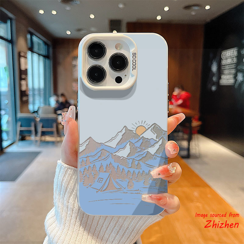 Jual Casing Infinix Note 40 NOTE 40 PRO sunshine Snow Mountain Material ...
